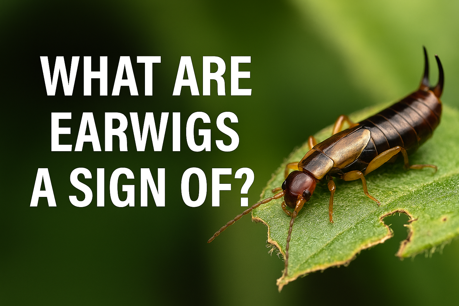 What Are Earwigs a Sign Of? 10 Disturbing Clues Exposed